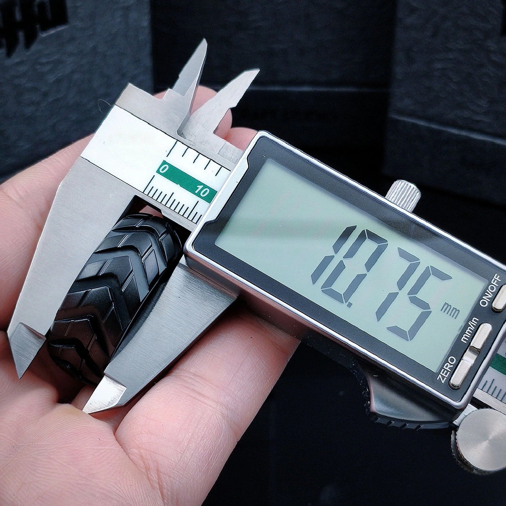 Dual Function Stainless Steel Motorcycle Tire Fidget Ring – buckmen.com