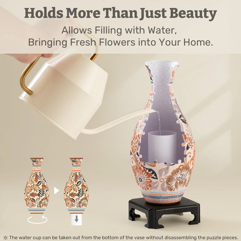 3D Art Jigsaw Vase – buckmen.com
