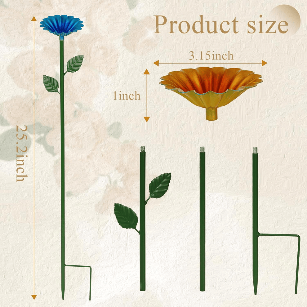 HOT SALE🐝🌷Bee and Butterfly Water Feeder with Flower Design – buckmen.com