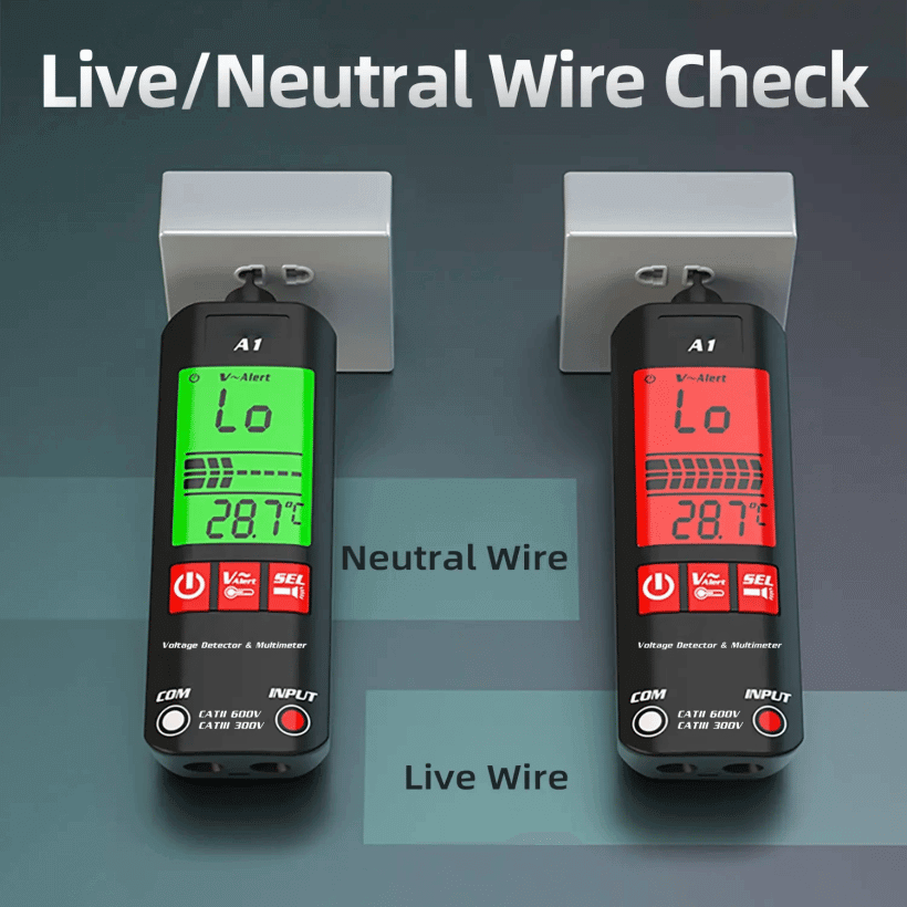 A1 Fully Automatic Anti-Burn Intelligent Digital Multimeter – buckmen.com