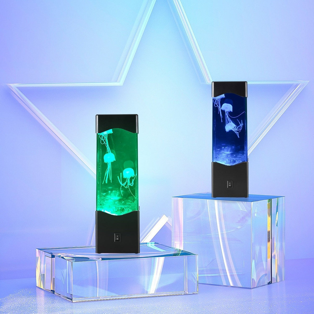 Multicolor Jellyfish Lava Lamp – buckmen.com