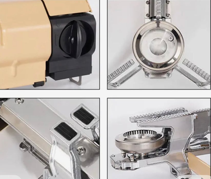 Compact Folding Spyder Camping Gas Stove – buckmen.com
